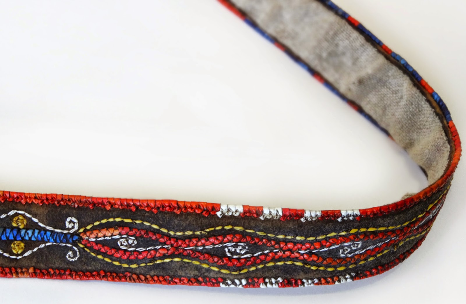 Contemporary Makers: Quillwork Rifle Strap by Lally House