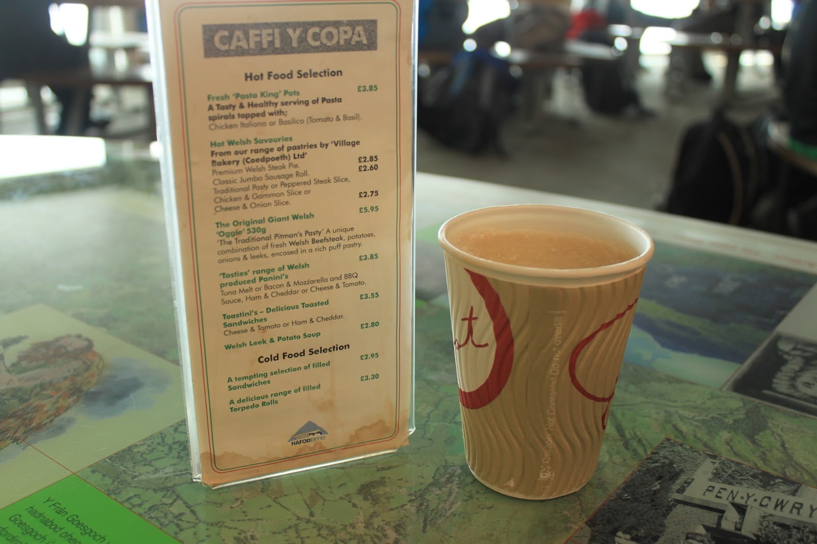 Nottingham Food Lovers: Coffee At The Highest Cafe In The United Kingdom