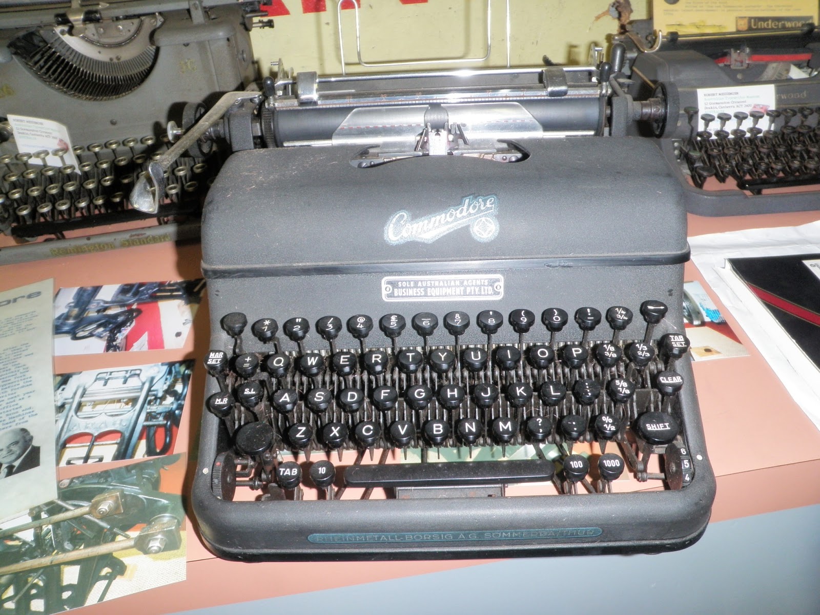 oz.Typewriter: Coming to Australia: How Commodore Typewriters Beat the ...