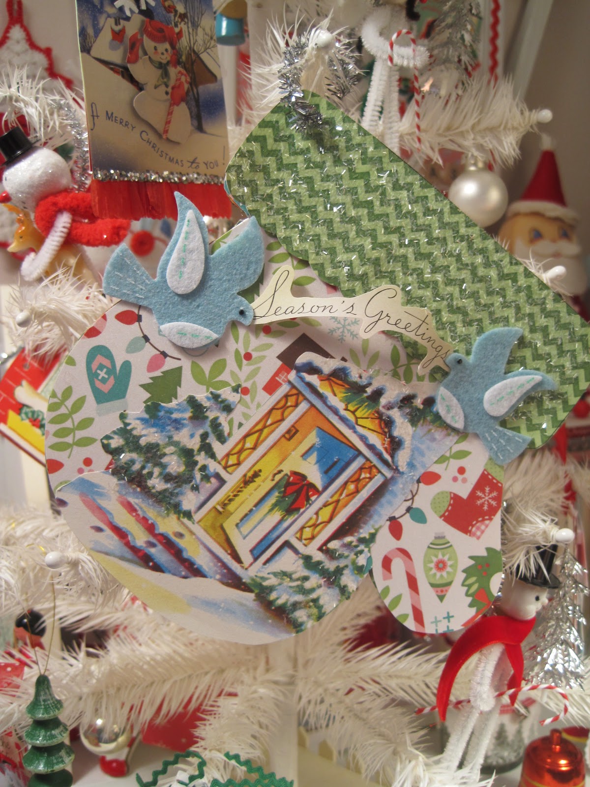 Creative Breathing: Mitten Garland