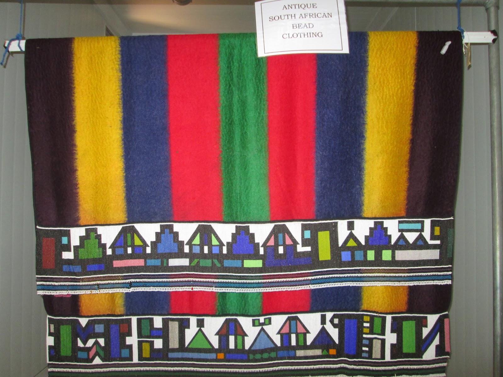 The Great Wildebeest Migration: Antique Ndebele beadwork