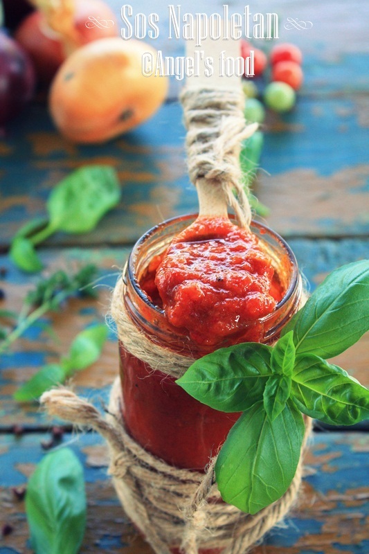 Angel's food: Sos Napoletan facut in casa