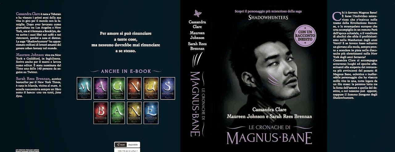 Bookish Advisor: News: Le cronache di Magnus Bane di Cassandra Clare ...