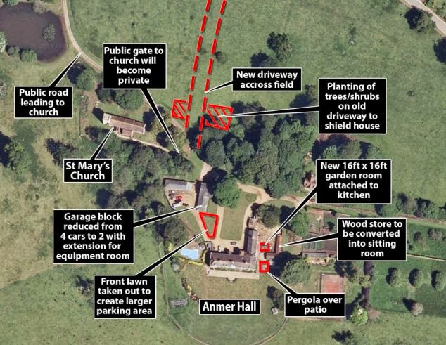 Houses of State: Anmer Hall, Sandringham Estate, Norfolk - Country home ...