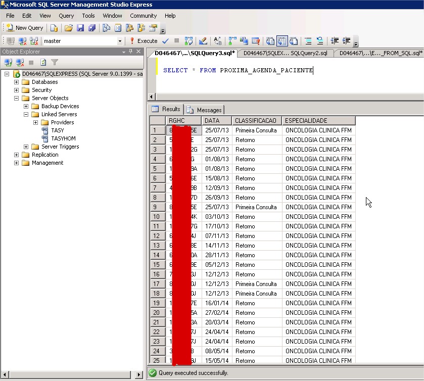 Alysson Mariano: Executar através do SQL Server Procedures do Oracle ...