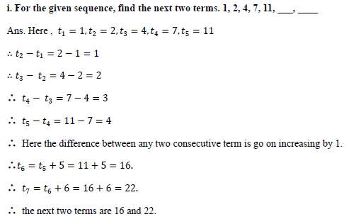 Omtex Classes For The Given Sequence Find The Next Two Terms 1 2 4