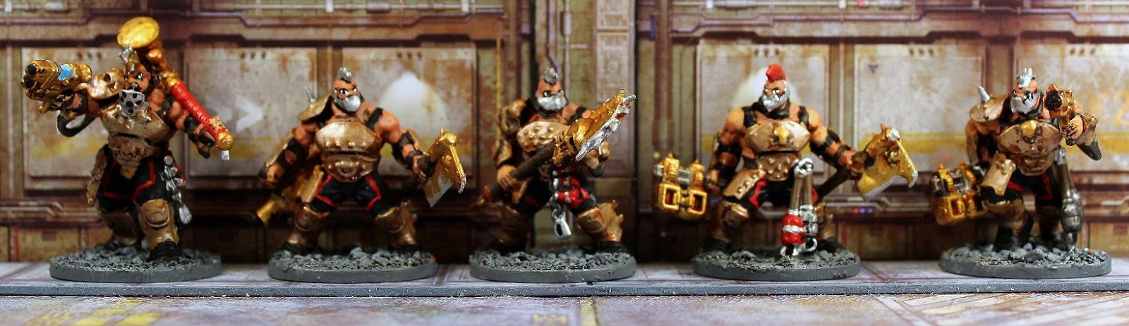 Vampifan's World of the Undead: Necromunda: House Goliath Gangers 01