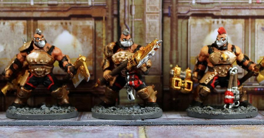 Vampifan's World of the Undead: Necromunda: House Goliath Gangers 01