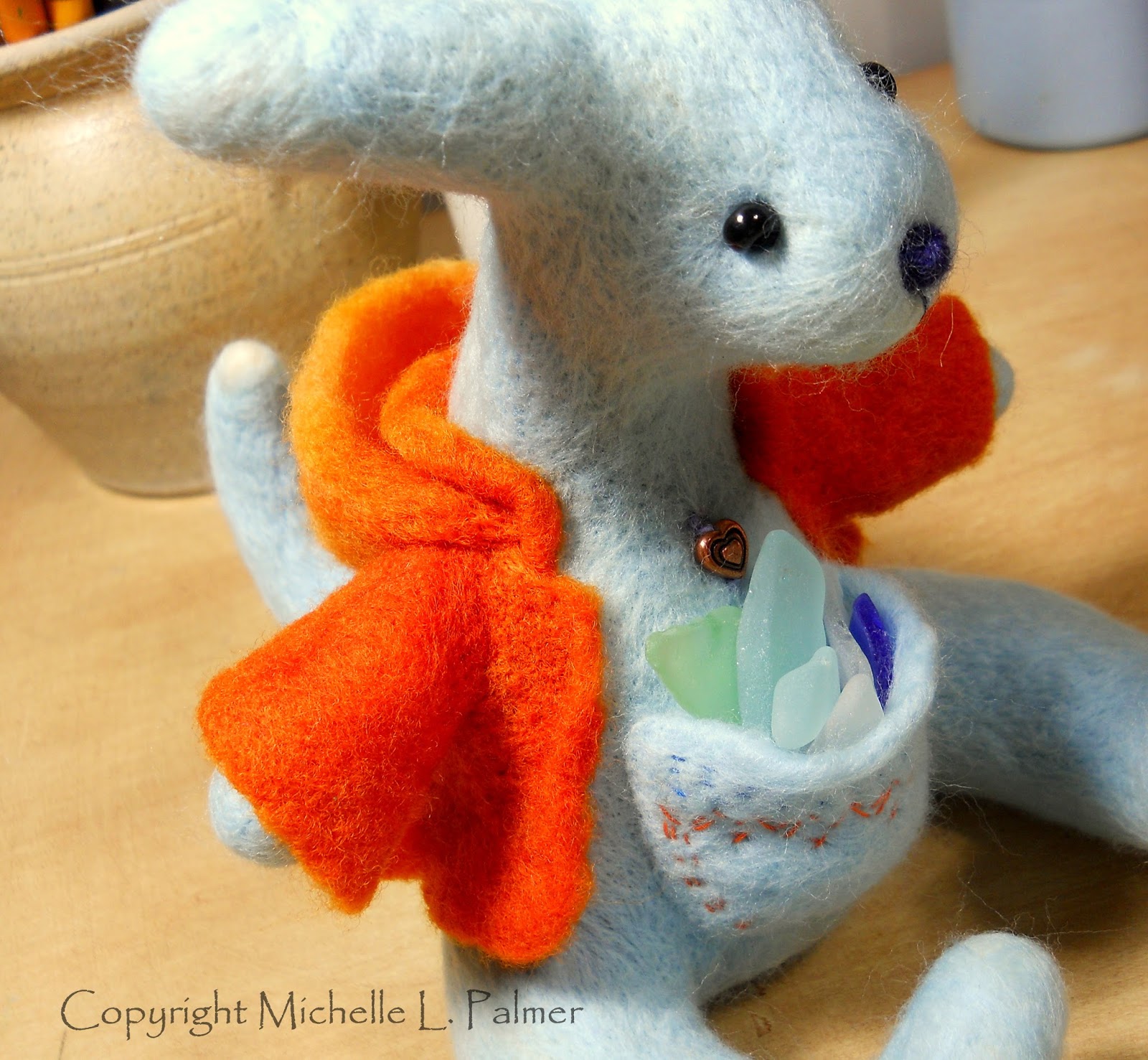 Michelle Palmer: Needle Felted Kangaroo~
