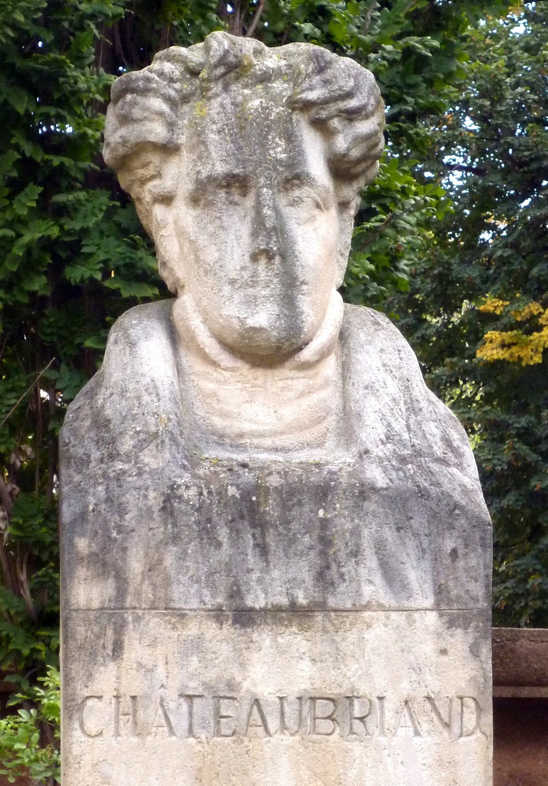 Dr Tony Shaw: François-René de Chateaubriand, 7e arrondissement, Paris