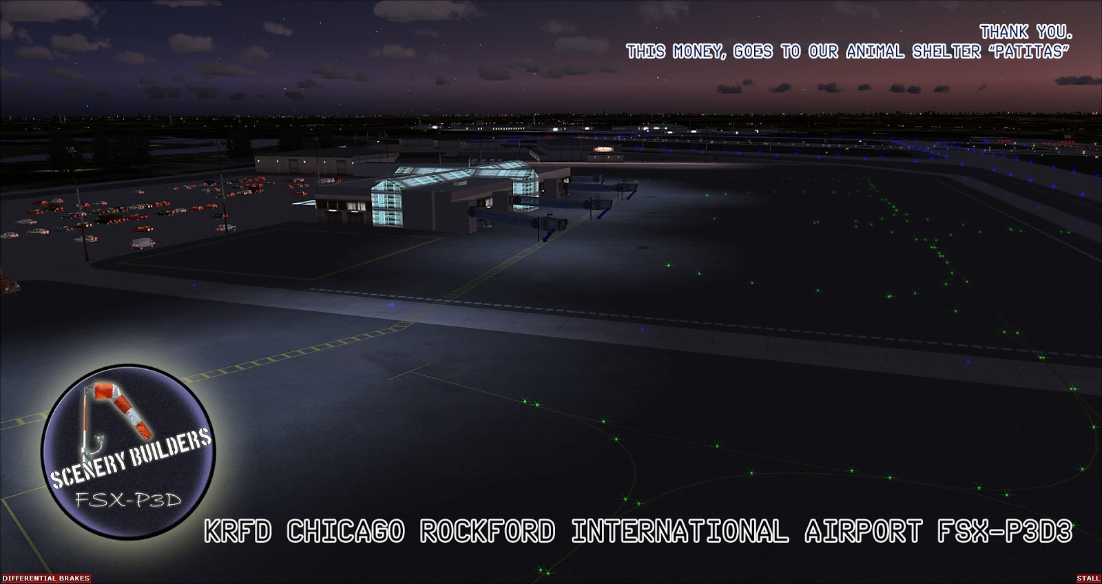 FSX, P3D, MSFS scenerybuilders.: KRFD-Chicago Rockford International ...