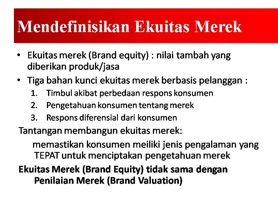 Membangun Merek Yang Kuat