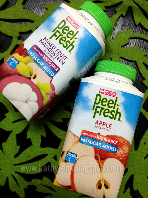 kathyjem: Minuman Marigold Peel Fresh di Hari Raya