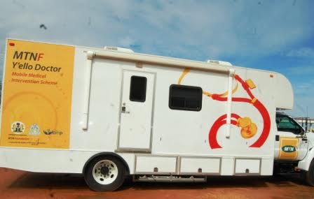 Photos: MTN Foundation Launches State-of-the-Art Mobile Clinic in ...