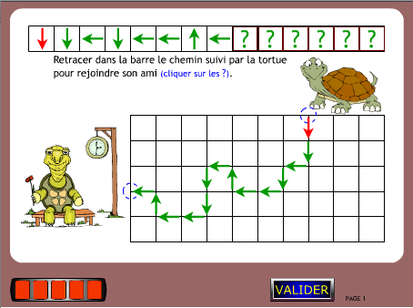 math: 41. Reconstituer un trajet