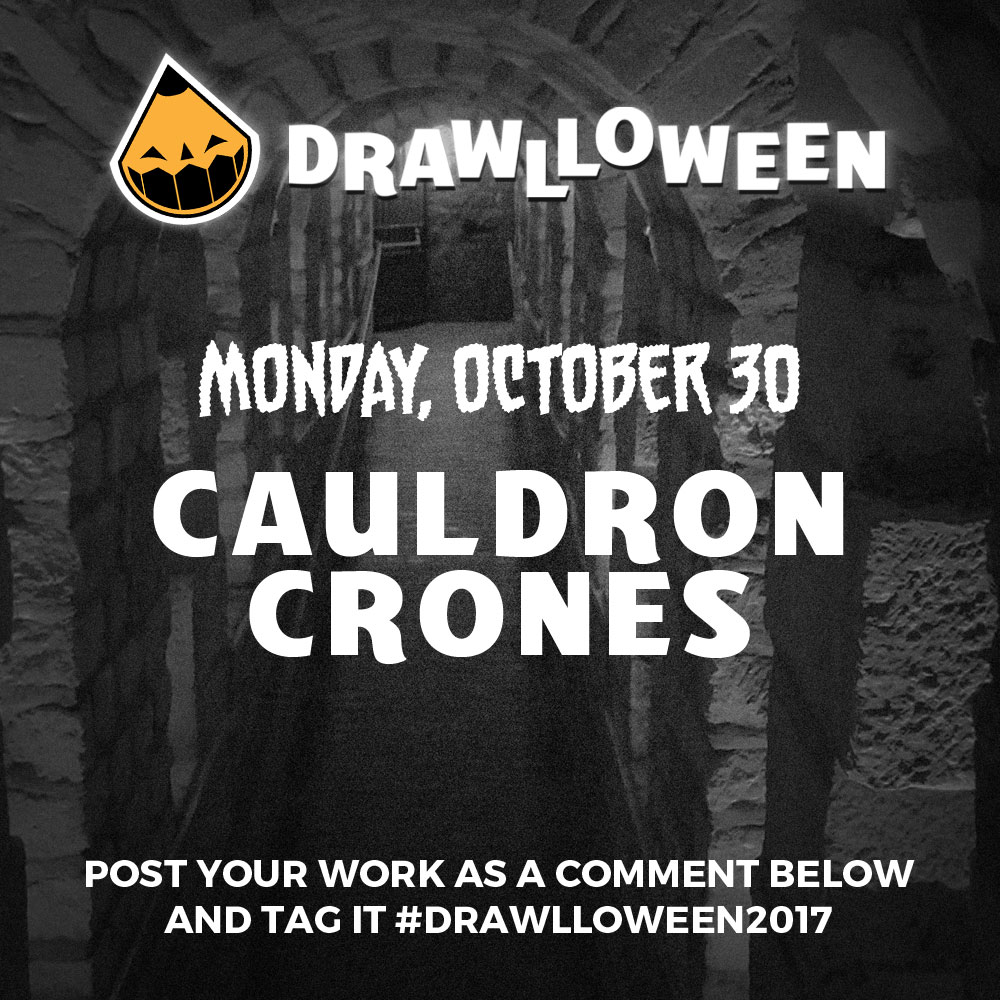 drawlloween: Daily Prompt Images