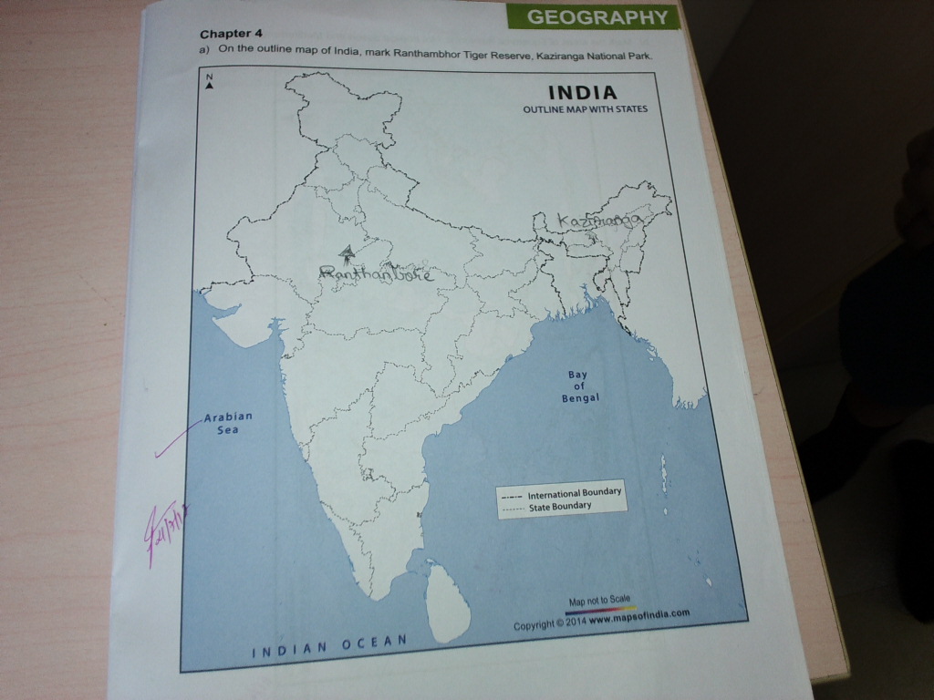 PIS VADODARA STD 8: Map Book