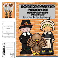 1st Grade Hip Hip Hooray!: November Writing with Page Toppers!