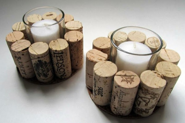 40 Decoration ideas for crafting with corks - Diy Fun World