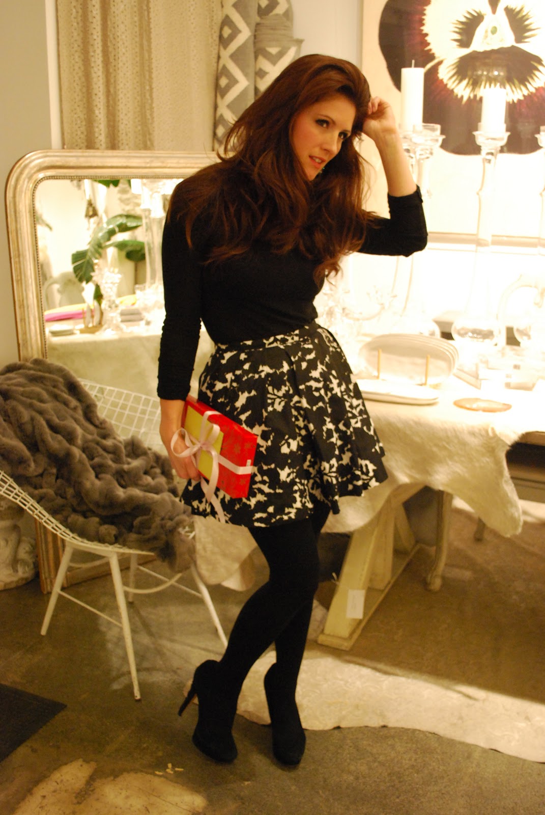 November Grey: An easy party look!