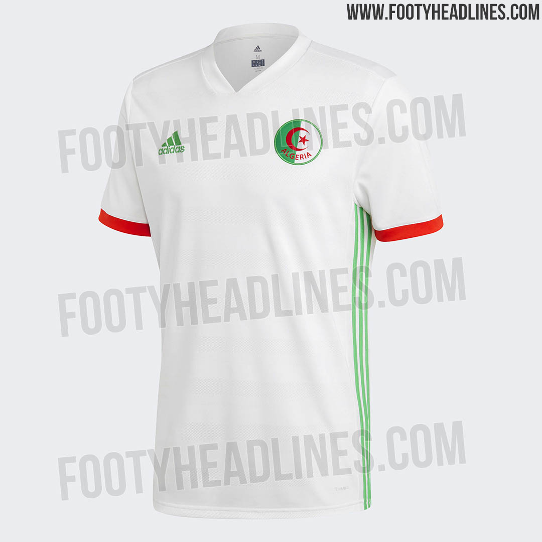 Adidas Algeria 2018 Home Kit Released + Away Kit Leaked - Footy Headlines