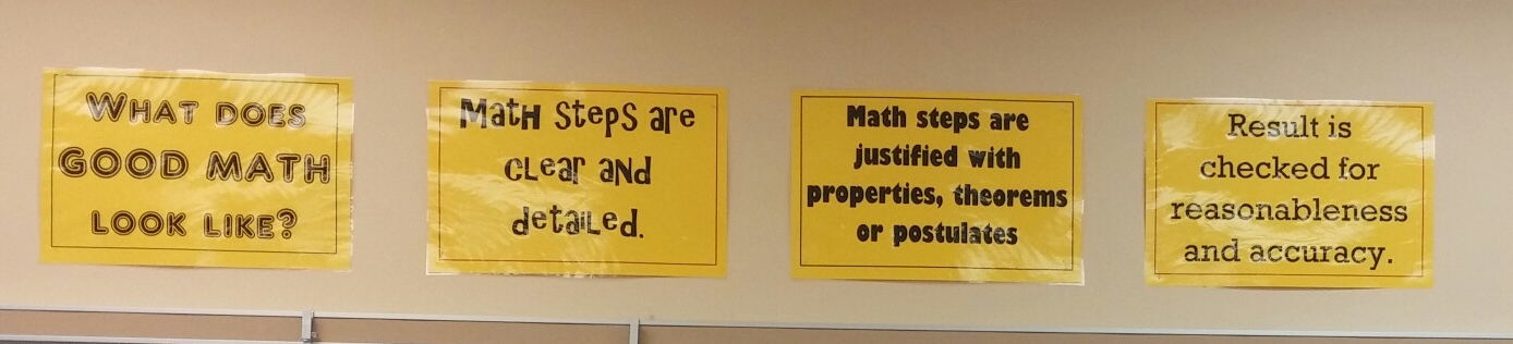 Beautiful Math: Classroom Posters (mostly adapted from others!)