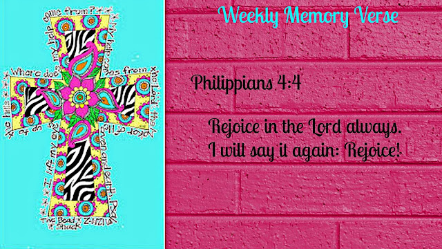 ABC's and Sweet Tea: Weekly Memory Verse - Week 5