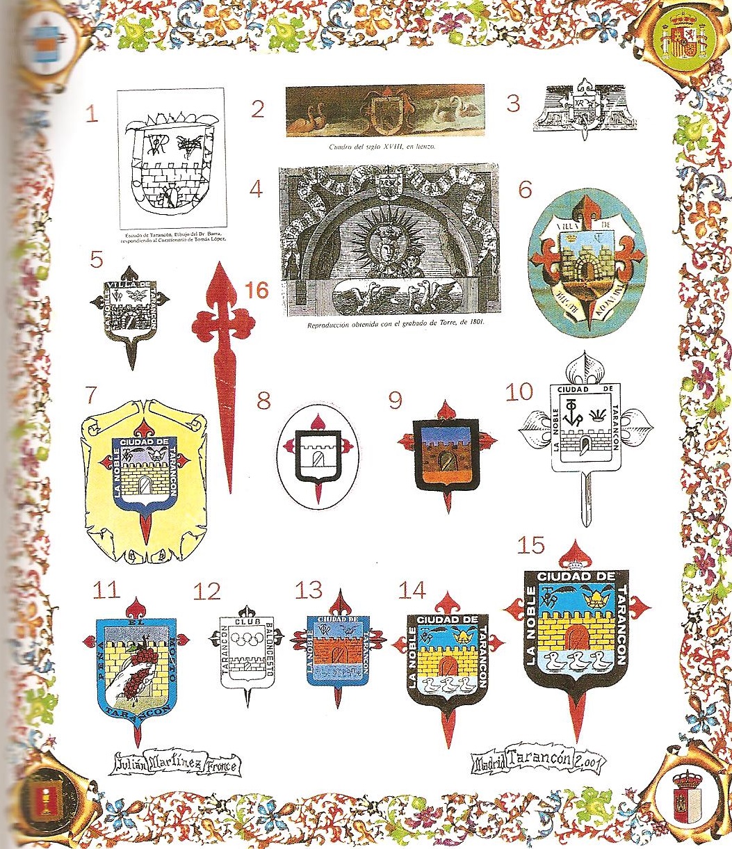 TARANCON mi pueblo: LA HERÁLDICA DE NUESTRA CIUDAD TARANCÓN, Y SUS ...