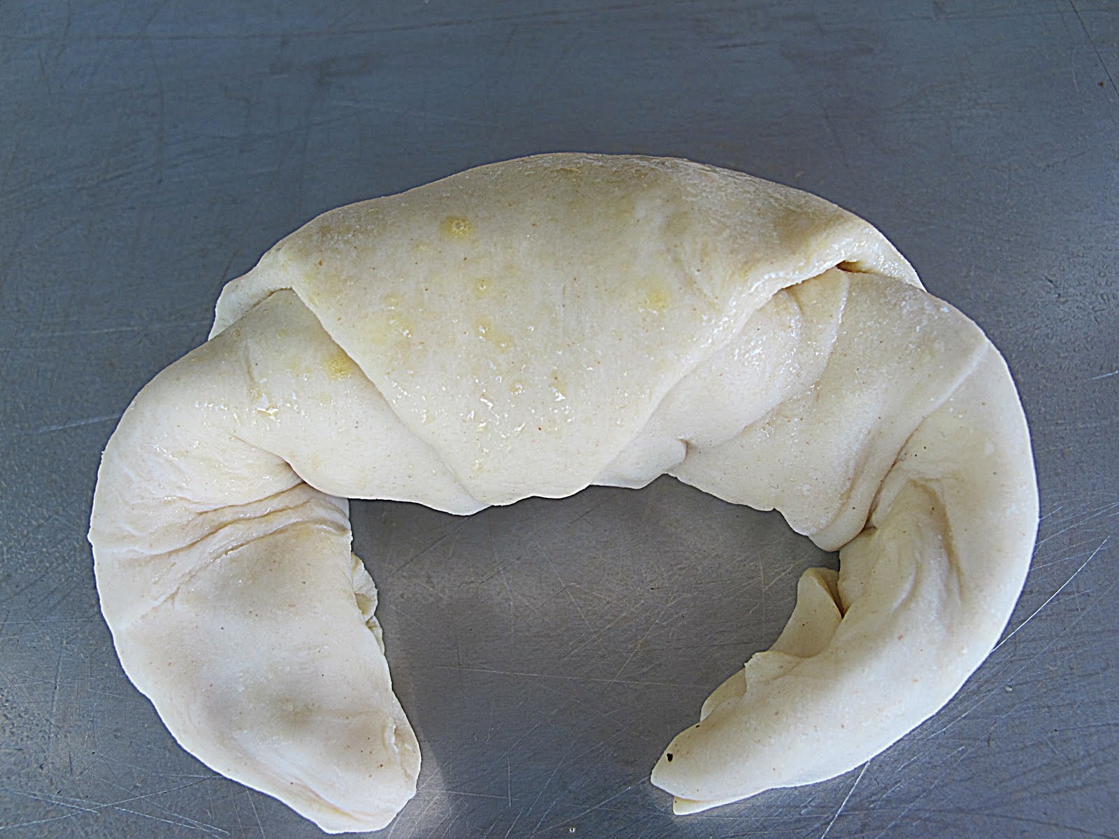 Happy Birthday Joni & Chocolate and Raspberry Croissants - Purple ...