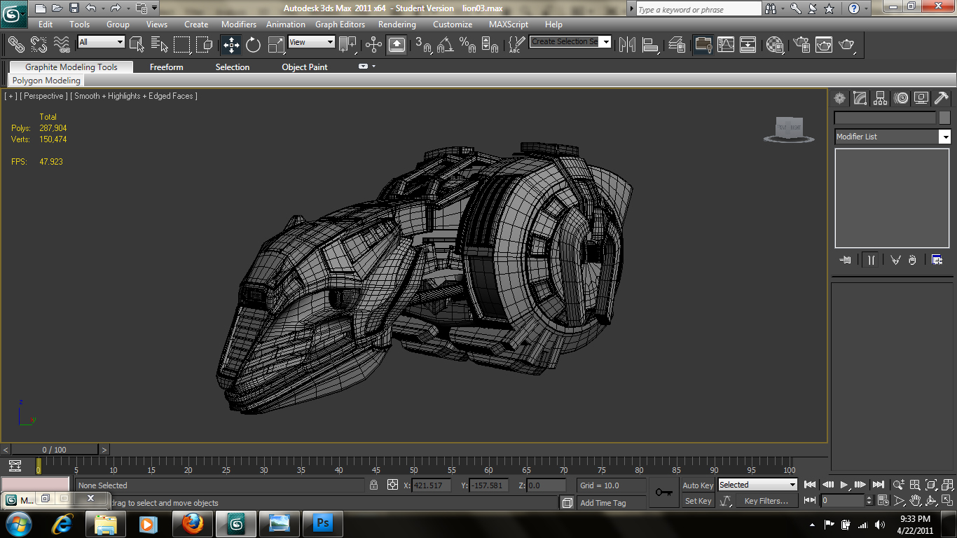 3D WIP: TERMINATOR CAT WIP