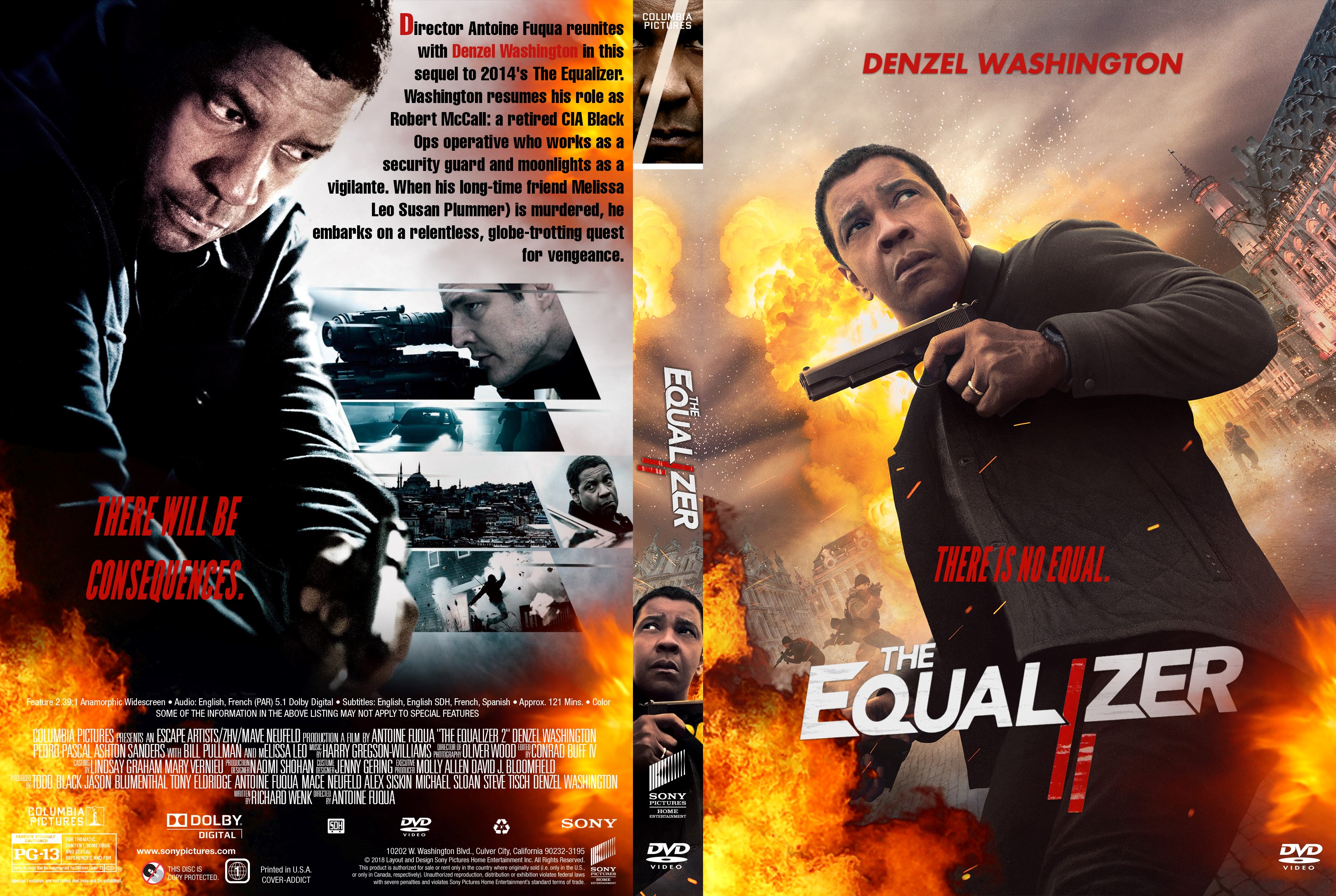 The Equalizer Dvd Cover