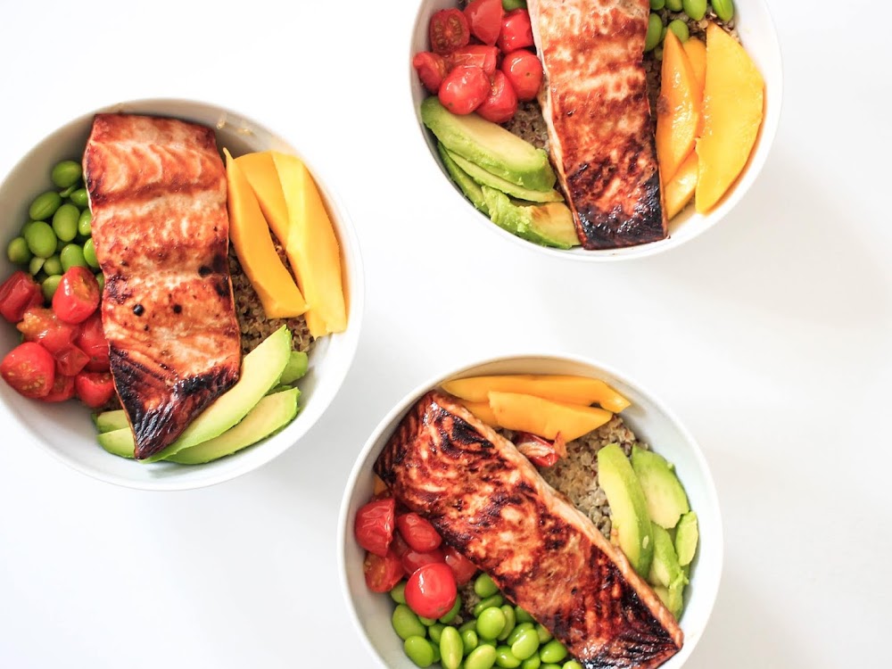 MANGO, AVOCADO AND SALMON BOWL RECIPE — Style and Sushi