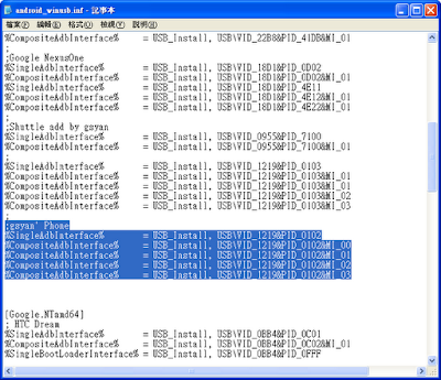 雄::gsyan: Android : COMPAL A600 的 Driver