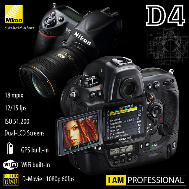 how's your day today?: Nikon D4 specs revealed