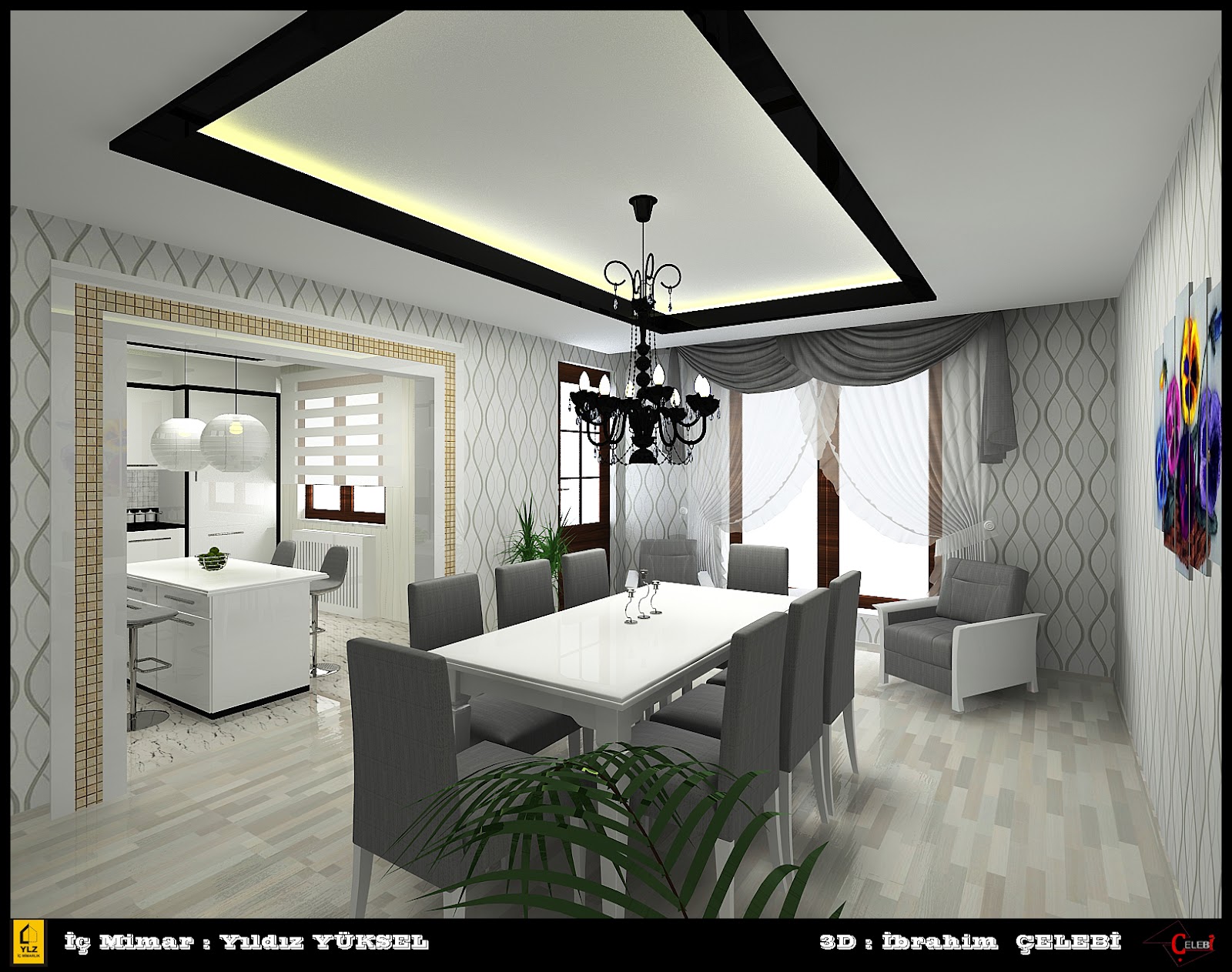 ÇELEBİ GÖRSEL TASARIM: - İç Mekan Tasarımları