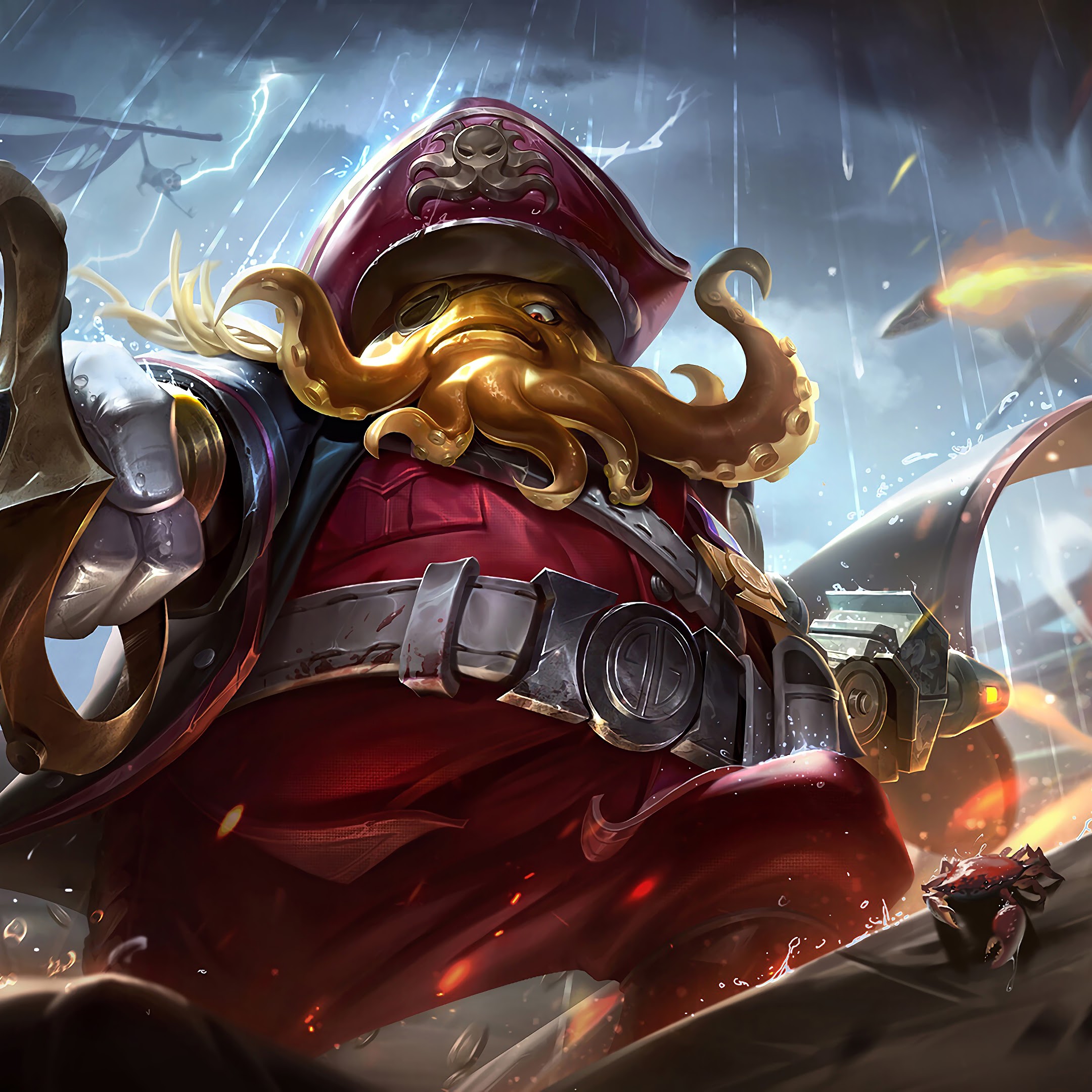 Bane, Warlord, Skin, Mobile Legends, 4K, #46 Wallpaper PC Desktop