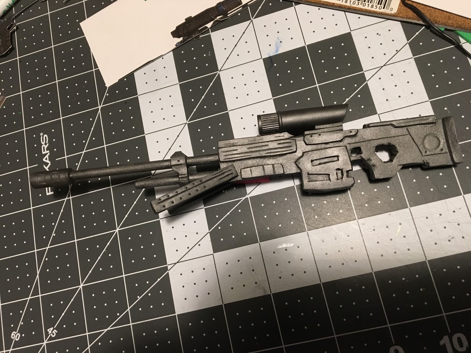 nerdy views: Mini Halo Sniper Rifle Project
