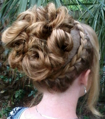 Braids & Hairstyles for Super Long Hair: Grecian Updo~ a serious ...
