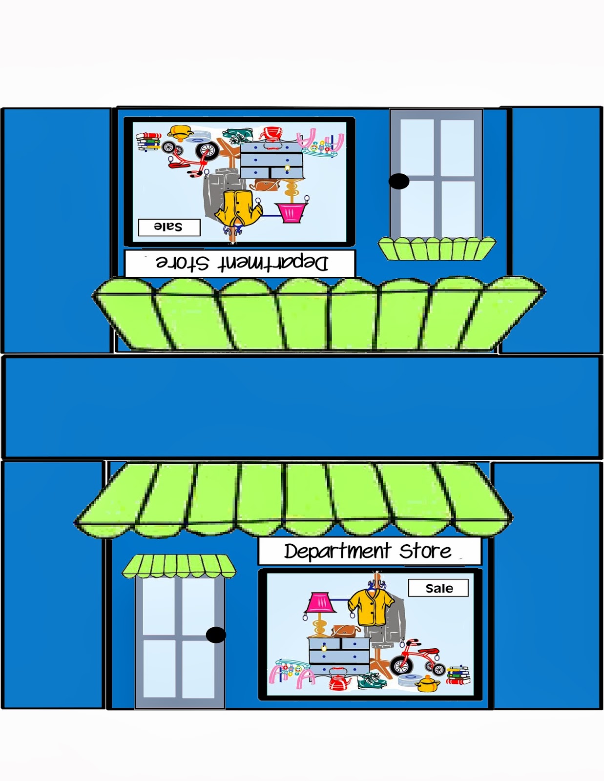 Outside the Box: Toy Town Printables