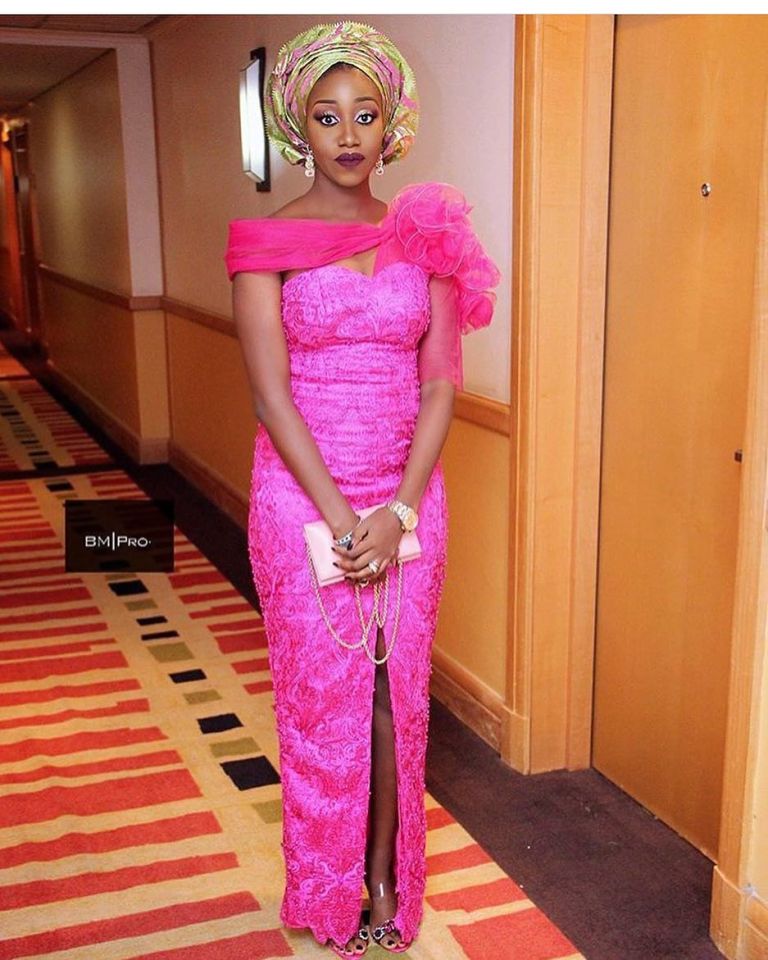 African styles gallery: TRENDING NOW "PINK GOWNS"