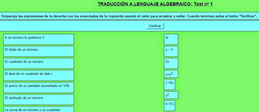 Matemática y TIC 3: Las letras en la Matemática