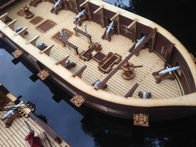 Wargame News and Terrain: Dark Ops: Dark Seas - Frigate - Sea Wolf Ship ...