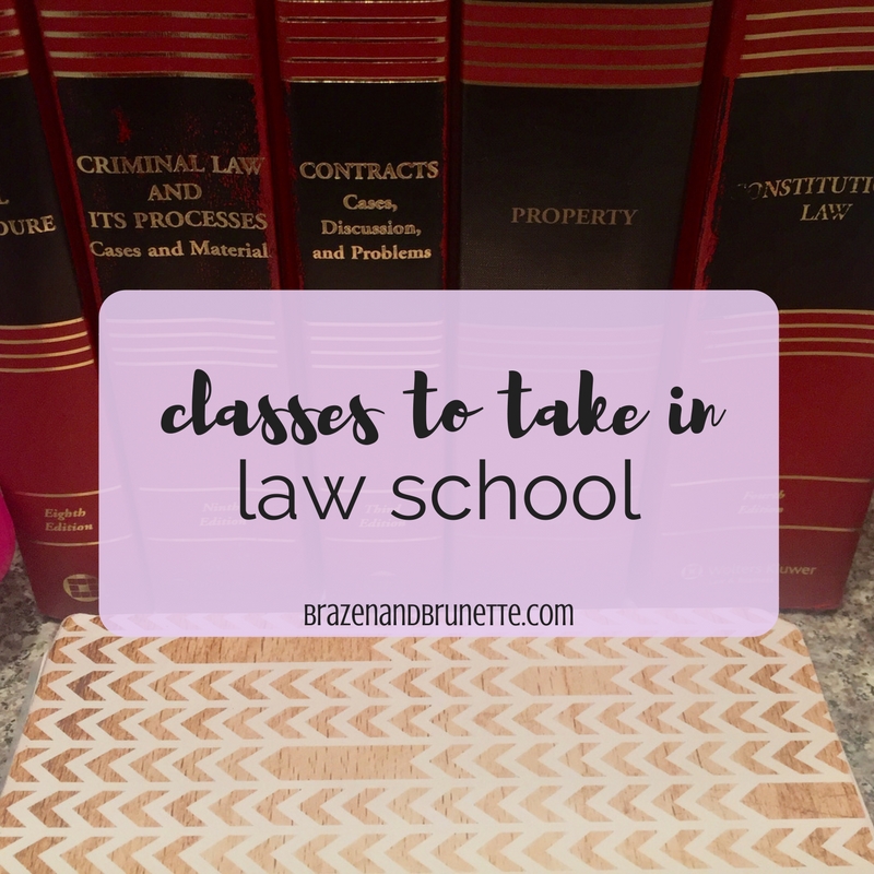 Registering for 2L classes ~ Brazen and Brunette ⚖ law school advice ...