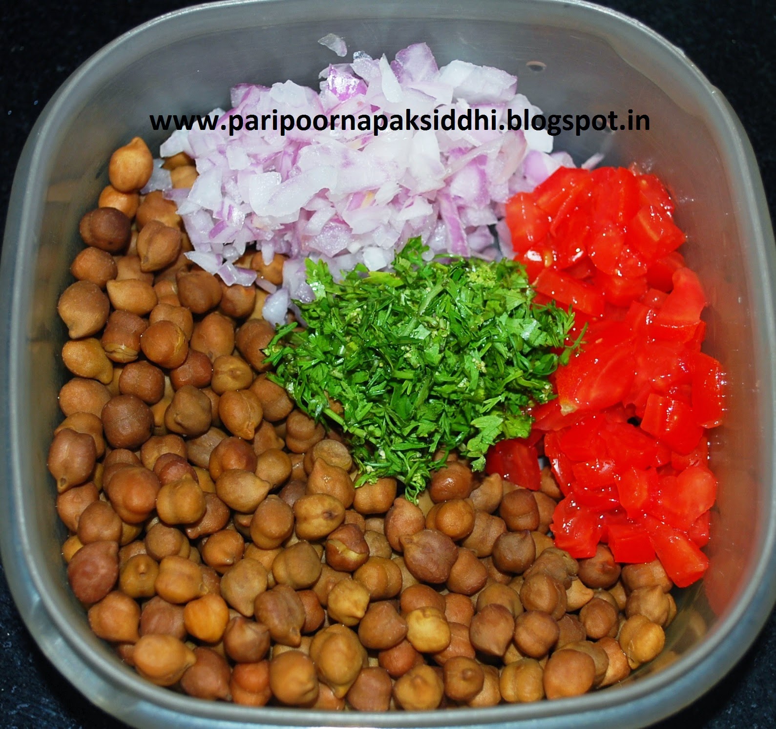 Paripoorna Paksiddhi : CHATPATE KALE CHANE / HOT & TANGY WARM BLACK ...