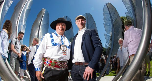 White Wolf : Hundreds of Irish gathered to give thanks to the Native ...