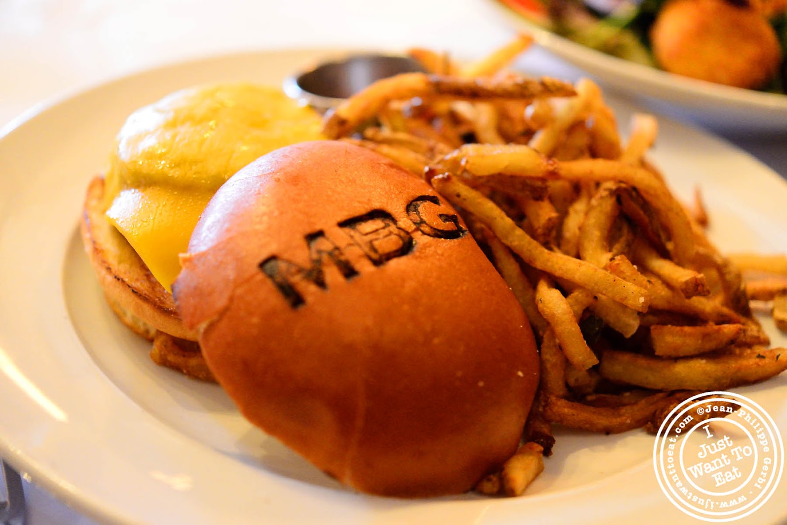MBG burger at Madison Bar and Grill in Hoboken, NJ | I just want 2 eat