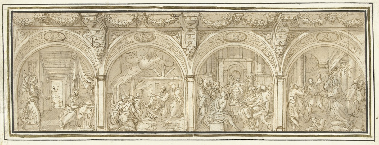 Spencer Alley: Lattanzio Gambara (ca. 1530-1574) - Study Drawings