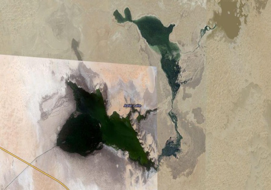 Birds of Saudi Arabia: Al-Asfar Lake - Location Details