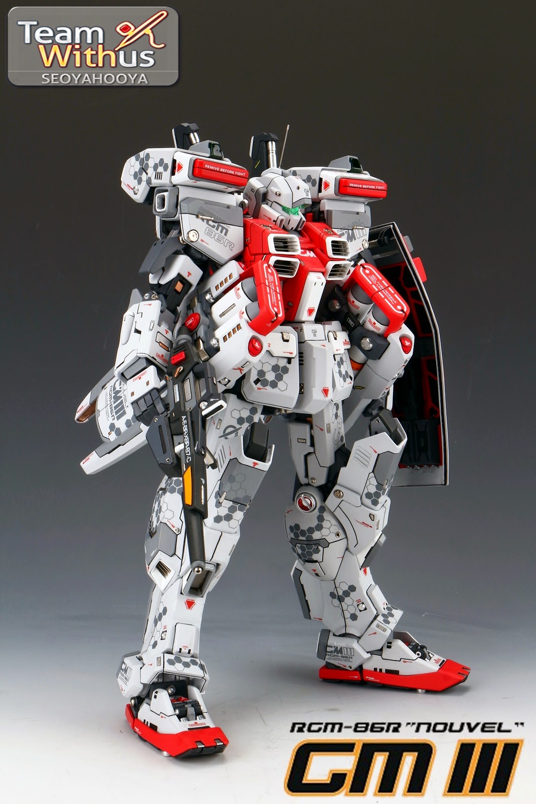 GUNDAM GUY: 1/72 RGM-86R GM III 'Nouvel' - Painted Build