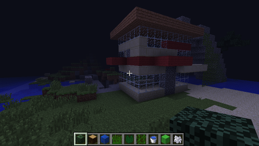 Frank Lloyd Wright Falling Water Minecraft